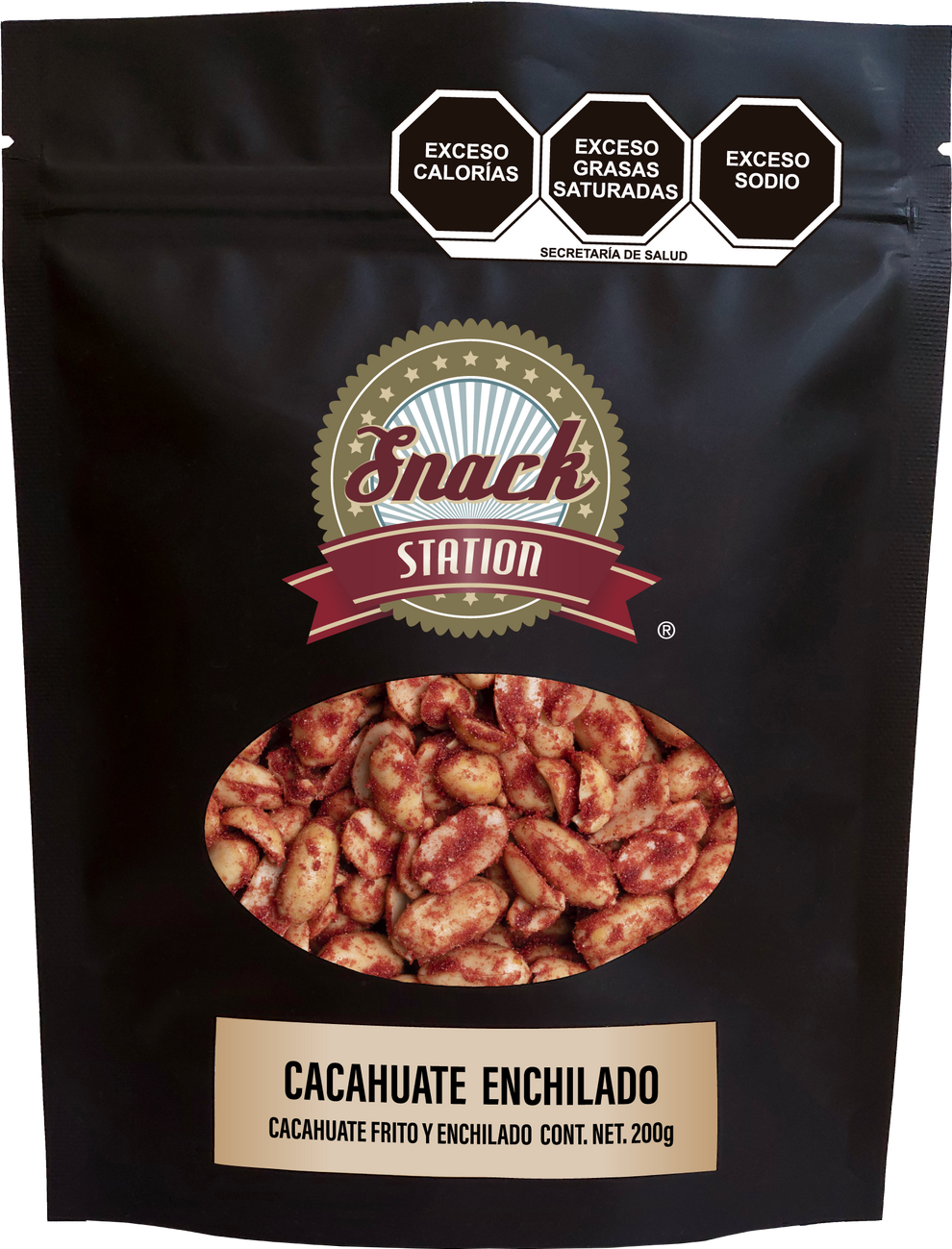 CACAHUATE ENCHILADO – SNACK STATION COMPANY